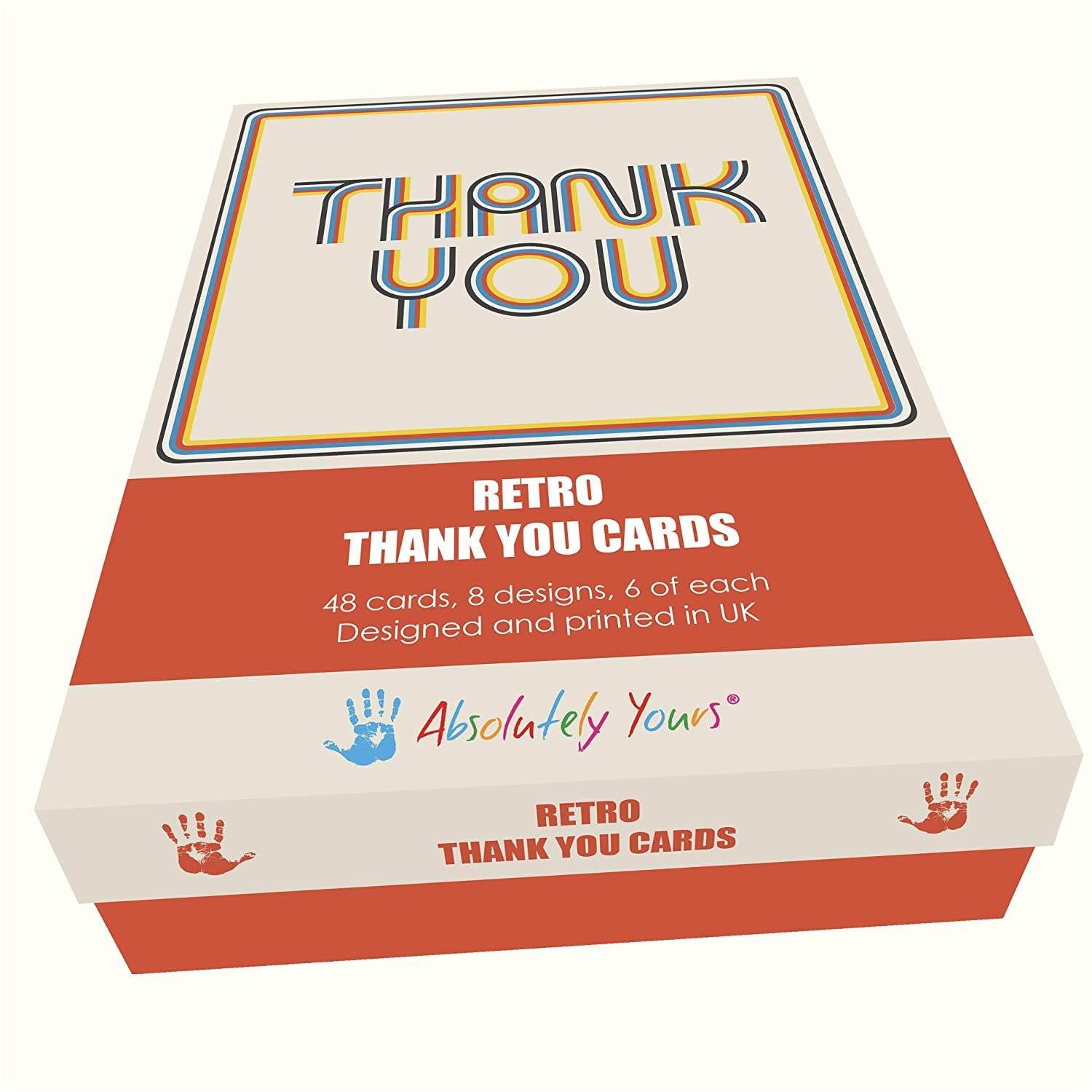 Retro Thank you Cards | Absolutely Yours